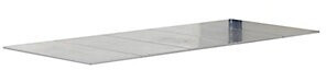 SCHULTE Weitspannregal-Zusatzebene mit Stahlböden 2000x800mm, verzinkt ...