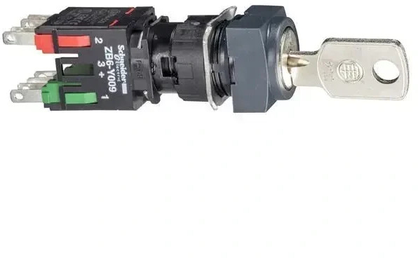 Buy Schneider Electric Key Switch 2-Position 16mm, 1NO 1NC (XB6CGC5B ...