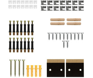 ECD Germany Heizkörperverkleidung Wabenmuster 78x19x82cm, MDF, schwarz ...