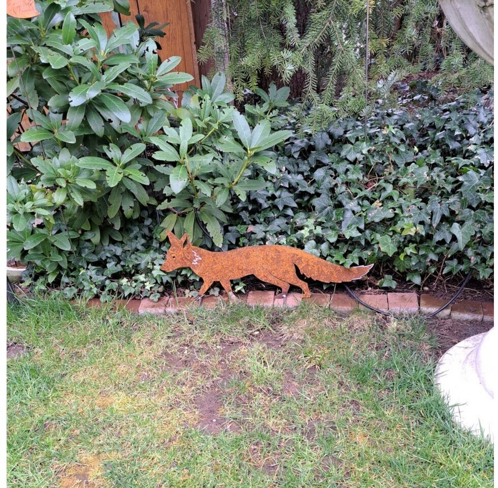 ZGM Reineke Fuchs Dekofigur Rost, für Garten und Terrasse ab 22,95 ...