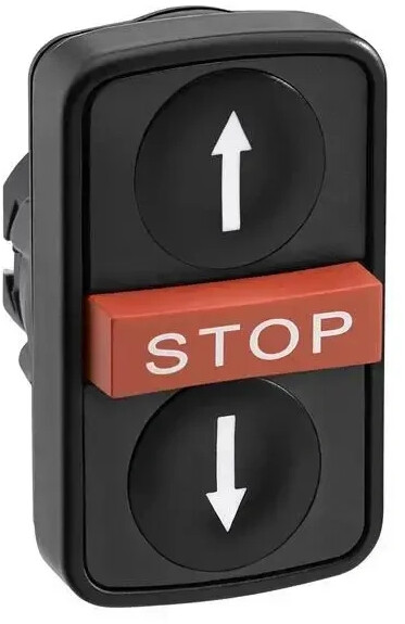 Schneider Electric Dreifachdrucktaster Harmony XB5 Pfeile/STOP 22mm ...