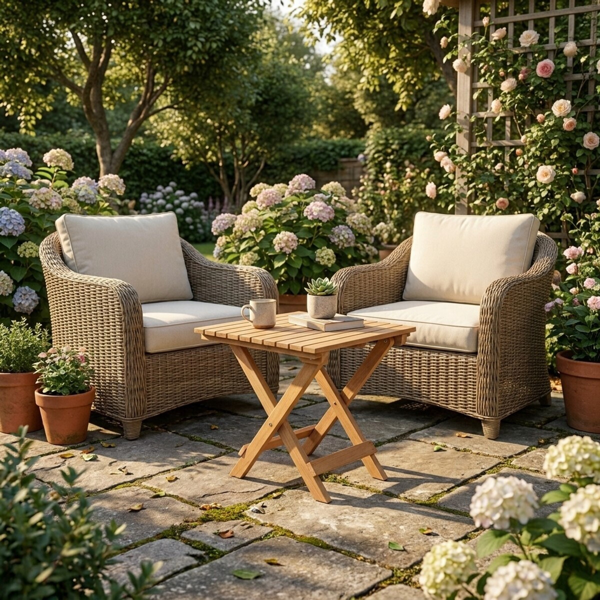 Hanah Home Orven Klapptisch, Buchenholz, 40x40x40cm (My019) ab 43,99 ...