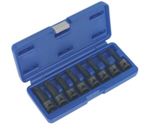 Sealey TRX-Star Impact Stecknuss-Bit-Set 1/2" Vierkantantrieb, 8-tlg ...