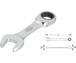 Vigor Blinky Ratschen-Ring-Maulschlüssel, kurze Ausführung, 11mm (V2825 ...