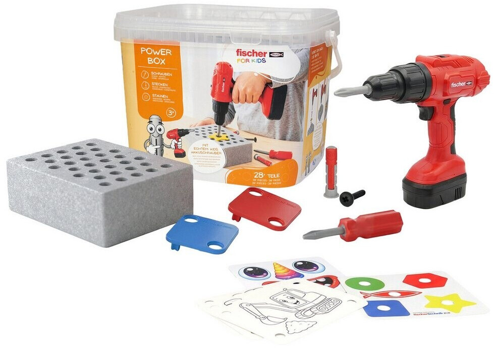Fischertechnik fischer for kids Power-Box Bausatz ab 3 Jahre (579436 ...