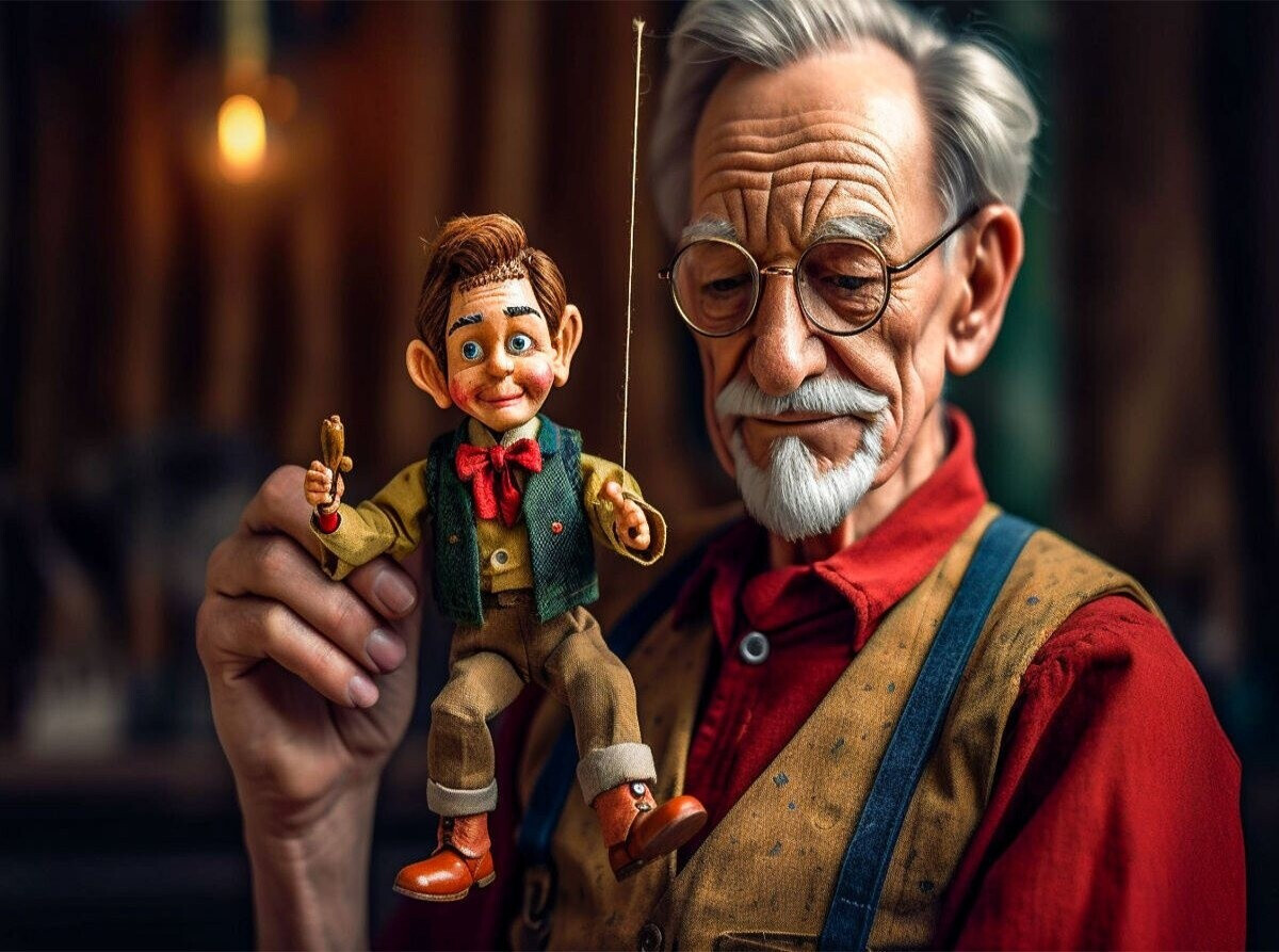 Calvendo Puzzle "Abenteuer des Pinocchio von Carlo Collodi" 2000 Teile ...