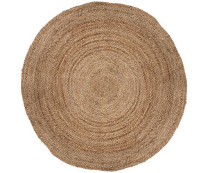 Atmosphera Natura Teppich rund, Jute, braun/schwarz, ⌀120cm (ATM-181000 ...