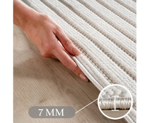 Simpex Bouclé Teppich rund, Schlingenflor, creme (200cm) ab 76,90 ...