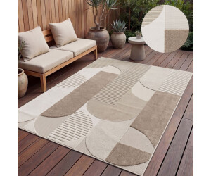 Paco Home Outdoor-Teppich Boho skandinavisch, wetterfest, beige ...