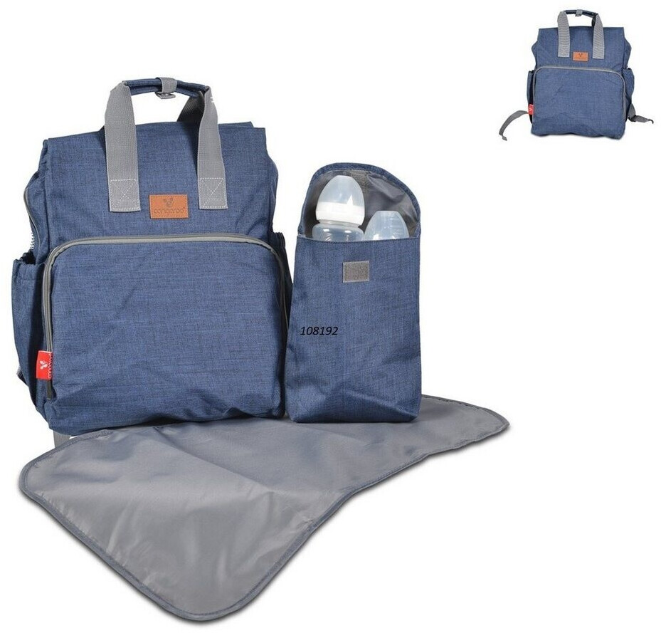 Moni Wickeltasche Lydia blau mit Wickelunterlage (108193) ab 33,95 ...