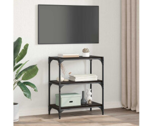vidaXL Bücherregal schwarz Eichen-Optik 60x33x70,5cm ab 33,57 ...
