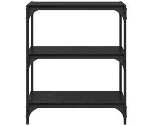 vidaXL Bücherregal schwarz Eichen-Optik 60x33x70,5cm ab 33,57 ...