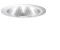 LTS Flixx 300 Flat Round Einbau-Downlight 29W 2810lm 3000K weiß (FLIR-F ...