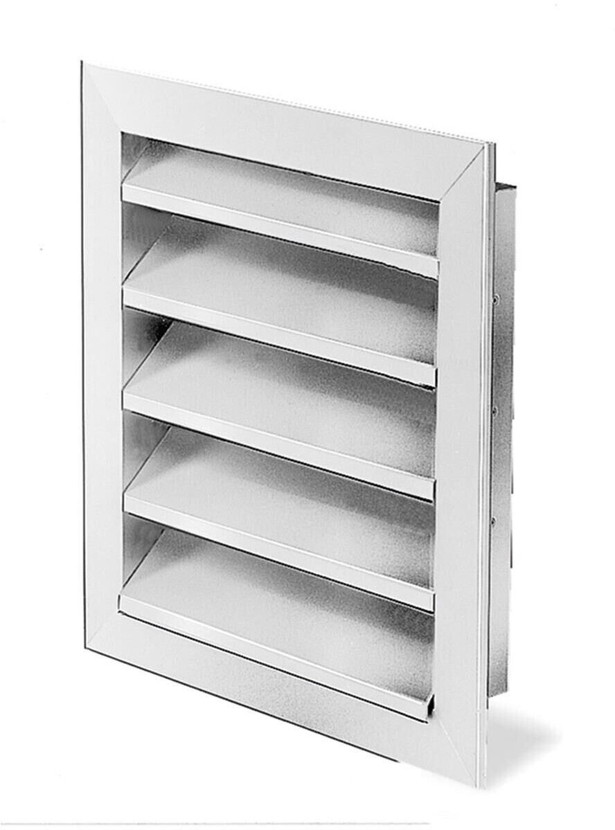 Helios WSG 500 Wetterschutzgitter Aluminium natur eloxiert (00123) ab ...