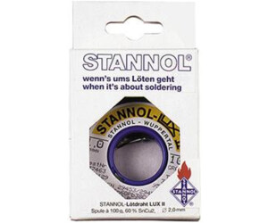 Stannol Lötdraht HF32 bleifrei 1,5mm 100g (940346SB) ab 15,67 ...