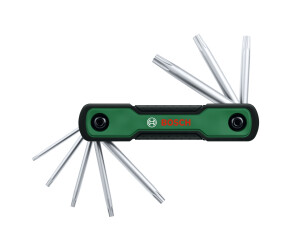 Bosch Klappbares 8-in-1 Torx-Schlüssel-Set (1600A039L8) ab 11,08 ...