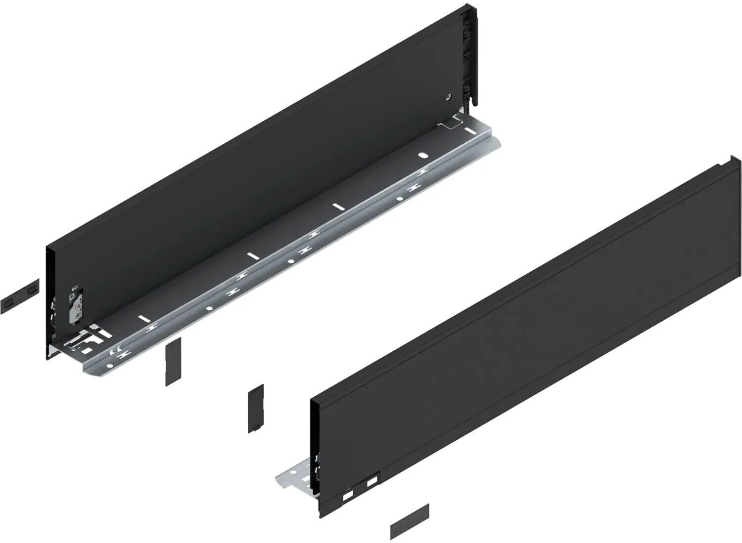 Blum LEGRABOX pure Zarge Höhe K, NL 550, carbonschwarz matt ab 37,58 ...