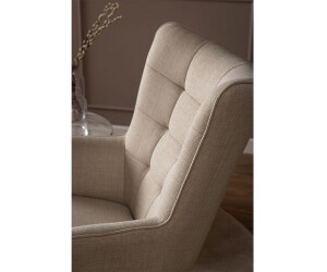 Actona Redding Ohrensessel Stoff, beige, Metallgestell ab 289,00 ...