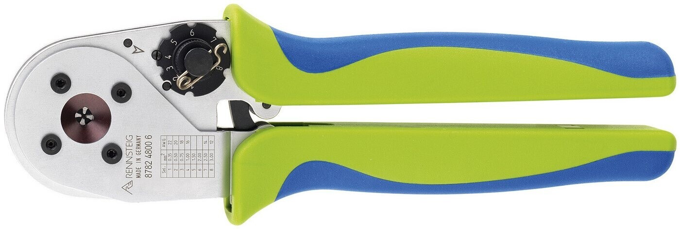 Rennsteig SelectorCrimp HDT-48 Vierdorn-Crimpzange 2K-Griffe Typ 3 ...