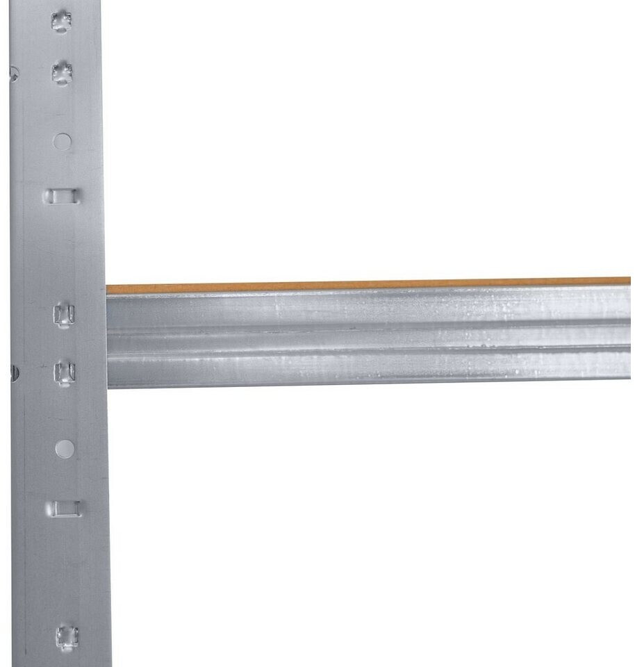 Shelfplaza HOME Fachboden-Set 90x45cm verzinkt, 175kg Traglast (4CG9045 ...