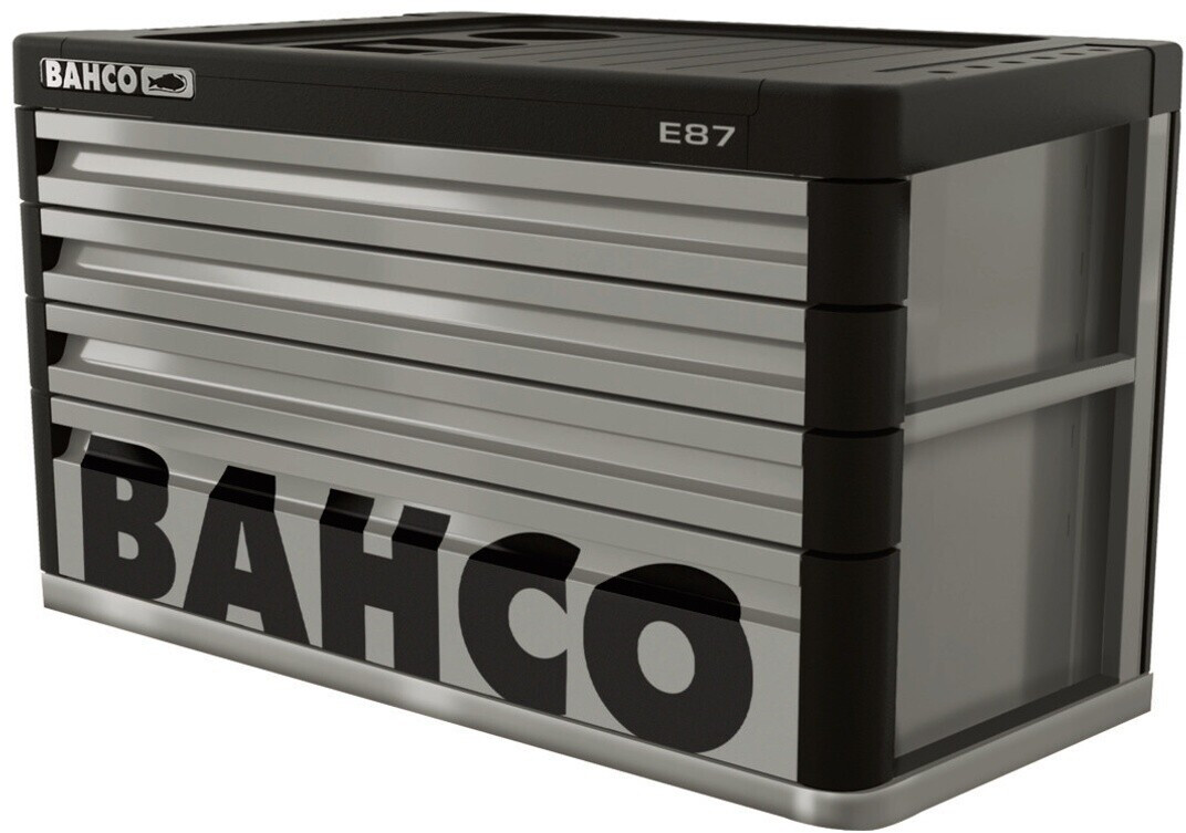 Bahco E87 Werkstattwagen-Aufsatz 4 Schubladen, grau (1487K4GREY) ab 902 ...