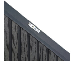 Home Deluxe Callado Premium WPC-Sichtschutzzaun Schrägelement vertikal ...