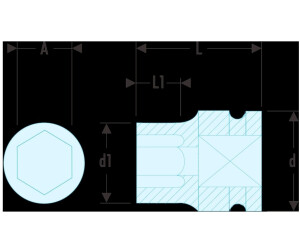 Facom IMPACT-Steckschlüssel 1" 6-kant 56mm (NM.56A) ab 154,76 ...
