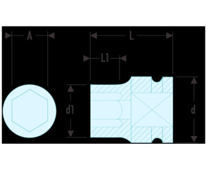 Facom IMPACT-Steckschlüssel 1" 6-kant 56mm (NM.56A) ab 154,76 ...