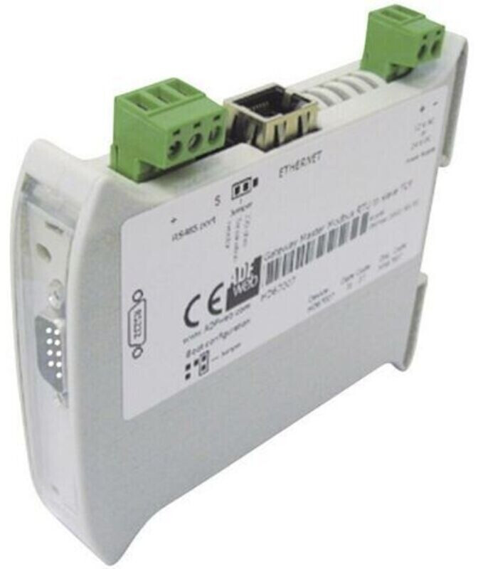 Wachendorff HD67507 Gateway Modbus Master RTU / Modbus Server TCP, LAN ...