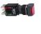 Schneider Electric Leuchtdrucktaster rot, flach, 24V LED, IP65 ...