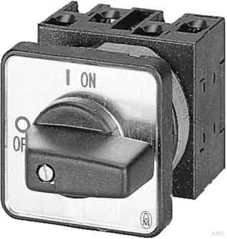 Eaton Wendeschalter T0, 20A, 4 Kontakte, 1-0-2, 45° rastend ...