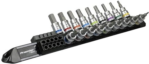 Buy Sealey Premier Platinum Hex & TRX-Star Socket Bit Set 3/8" Sq Drive ...