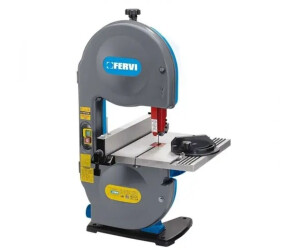 Fervi Sega a Nastro da Banco per Legno 350W, tavola orientabile (0717A ...