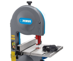 Fervi Sega a Nastro da Banco per Legno 350W, tavola orientabile (0717A ...