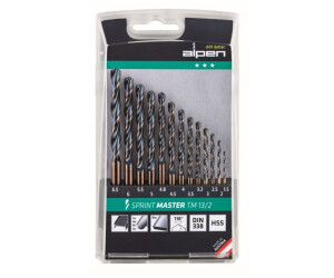 Alpen Sprint Master HSS Bohrer-Kassette 13-tlg. Ø1,5-6,5mm (811101100 ...