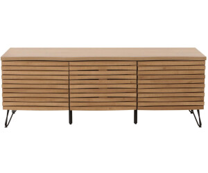 Mendler HWC-M49 TV-Rack Lowboard 3D-Design, MDF Metall, 52x142x44cm ...