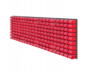 Kadax Werkzeugwandregal 232x78cm, Kunststoff, rot (K7677) ab 229,95 ...