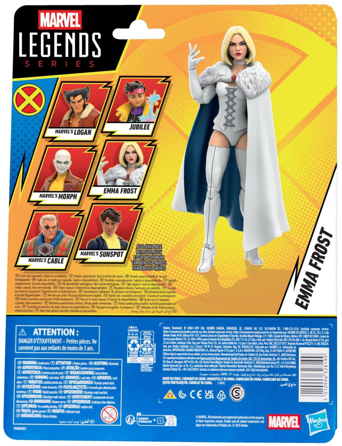 Marvel Marvel Legends Series Emma Frost 6-Zoll-Actionfigur (G0808) ab ...