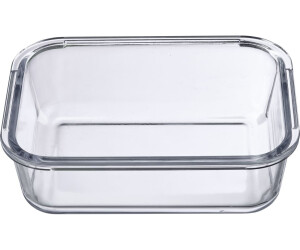 Westmark Lunch Box Comfort 1740ml, 2-stöckig, transparent/rot/anthrazit ...