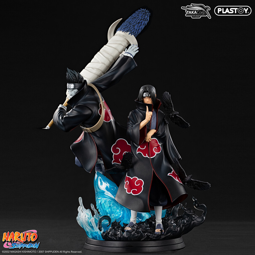 Plastoy Itachi Uchiha & Kisame Hoshigaki PVC-Statue 1/8, 35cm (TAKA) ab ...