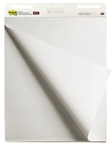 Post-it Meeting Chart Flipchartblock blanko 63,5x76,2cm, 30 Bl. (559RP ...