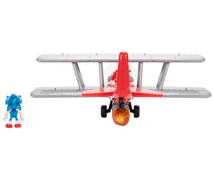 Jakks Pacific Sonic Doppeldecker Tornado mit Funktionen Figur, rot ...