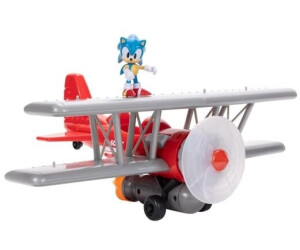 Jakks Pacific Sonic Doppeldecker Tornado mit Funktionen Figur, rot ...