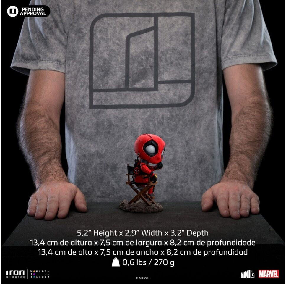 Iron Studios Statue Minico Deadpool, Deadpool & Wolverine, 13cm ...