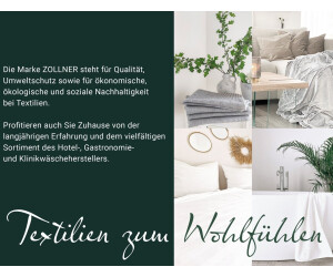ZOLLNER Geschirrtücher 4er-Set, 50x70cm, Baumwolle, braun gestreift ...