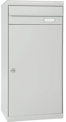 MEFA Cedar 882 Paketbriefkasten Stahl weißaluminium RAL 9006 (882041M ...