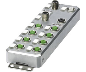 Phoenix Contact AXL E ETH DI8 DO8 M12 6P dezentrales I/O-Gerät 8 Ein-/8 ...