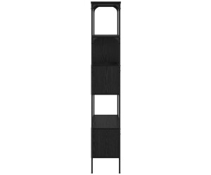 vidaXL Bücherregal schwarz, Eichen-Optik, 76x33x188,5cm (882988) ab 79 ...