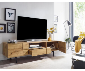 Finebuy Lowboard 160x46x43cm MDF Eiche-Dekor 2 Türen (FB77754) ab 179 ...