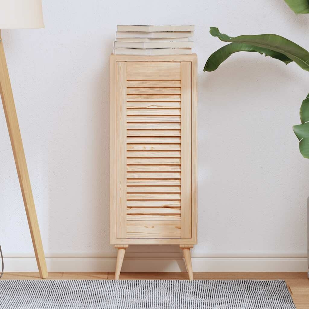 vidaXL Schranktür Lamellen-Design Massivholz Kiefer 69x29,5cm (4015891 ...